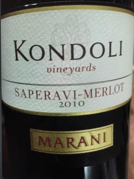 2009 Telavi Wine Cellar Saperavi Marani Kondoli Vineyards, Georgia ...