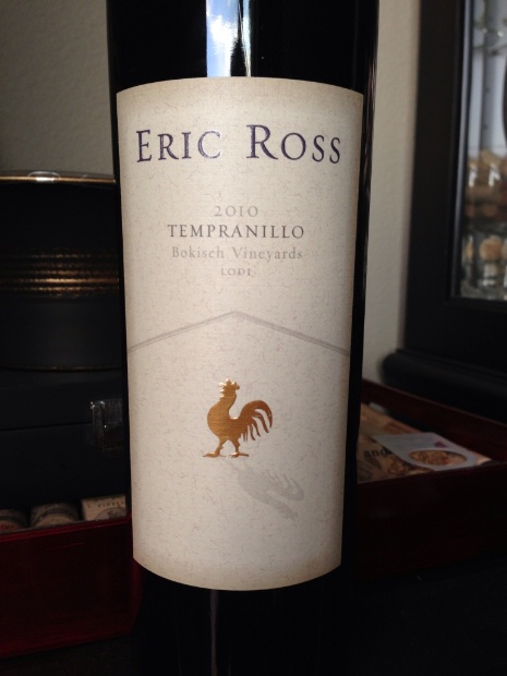 2009 Eric Ross Tempranillo Bokisch Vineyard, USA, California, Central ...