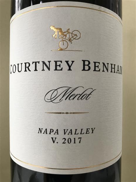 2017 Courtney Benham Merlot, USA, California, Napa Valley - CellarTracker