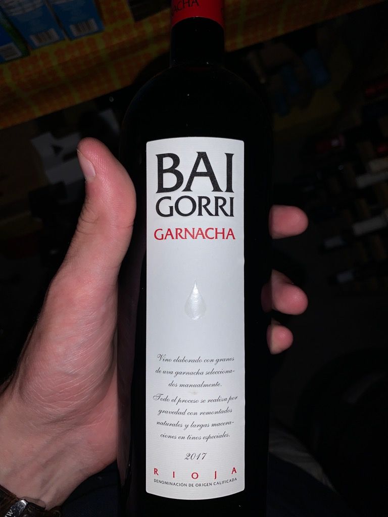 2017 Bodegas Baigorri Garnacha Rioja, Spain, La Rioja, La Rioja Alavesa ...