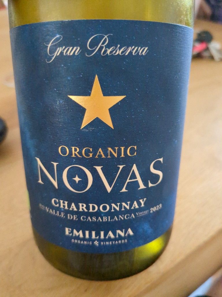 2023 Emiliana Chardonnay Novas Gran Reserva, Chile, Casablanca Valley ...