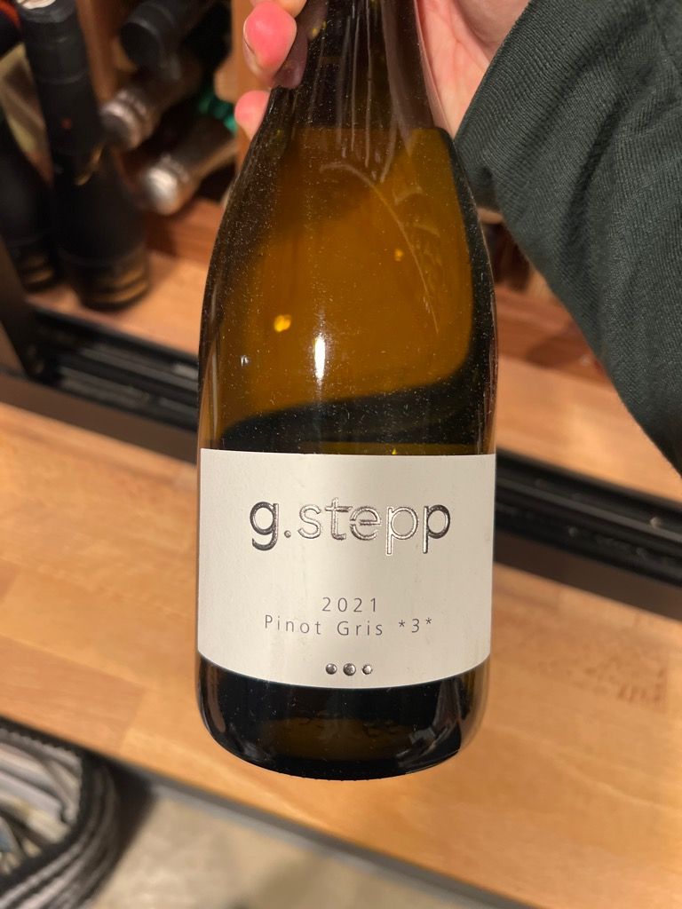 2021 Gerd Stepp Pinot Gris *3*, Germany, Pfalz - CellarTracker