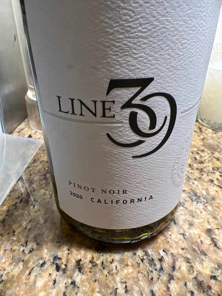 2020 Line 39 Pinot Noir, USA, California - CellarTracker