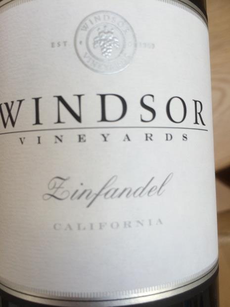 2014 Windsor Vineyards Zinfandel California, USA, California ...