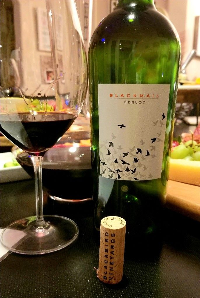 2014 Blackbird Vineyards Merlot Blackmail, USA, California, Napa Valley ...