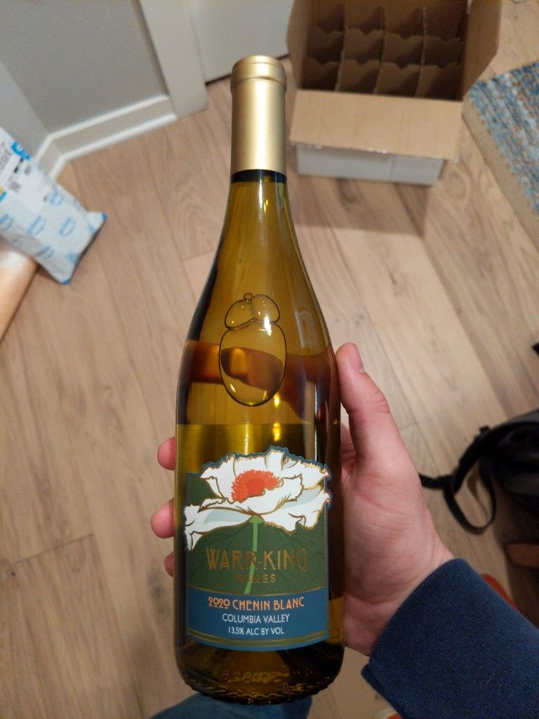 2020 Warr-King Wines Chenin Blanc, USA, Washington, Columbia Valley ...