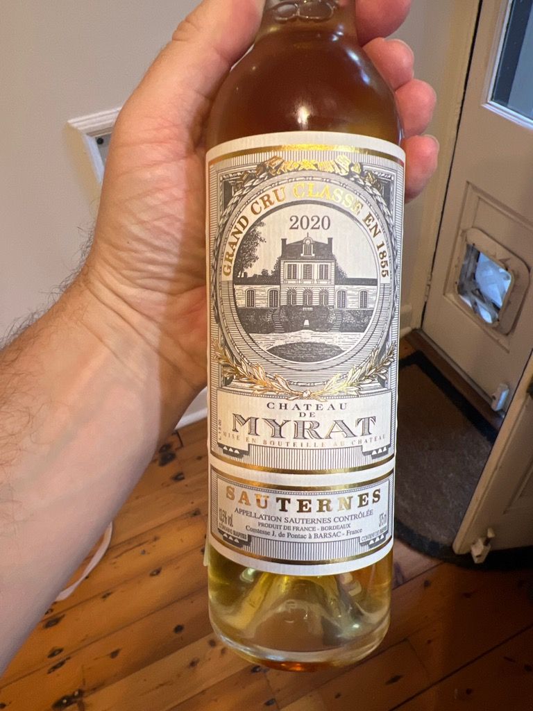 2021 Château de Myrat, France, Bordeaux, Sauternais, Sauternes ...