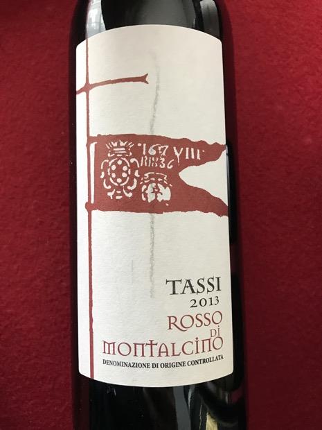 2012 Tassi Rosso di Montalcino Franci, Italy, Tuscany, Montalcino ...