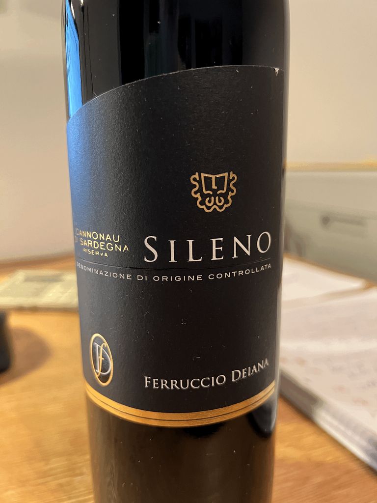 2018 Ferruccio Deiana Cannonau di Sardegna Sileno Riserva, Italy ...
