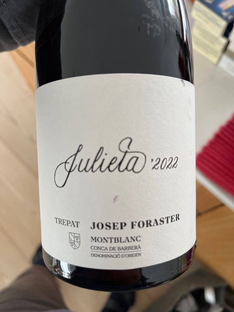 2022 Mas Foraster Conca de Barberà Conca De Barbera Josep Foraster ...
