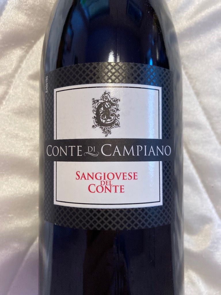 2013 Conti di Campiano Sangiovese del Conte Campania IGT, Italy ...