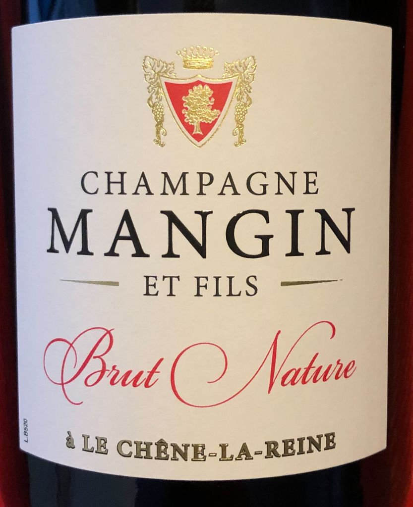 NV Mangin Champagne Brut Nature, France, Champagne - CellarTracker