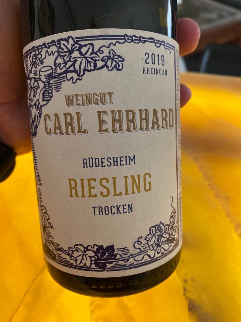 2021 Carl Ehrhard Rüdesheim Riesling Kabinett trocken, Germany ...