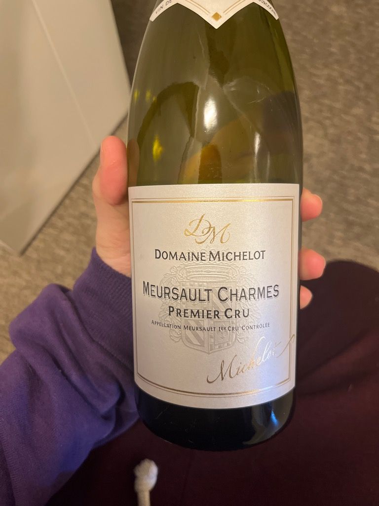 2011 Domaine Michelot Meursault 1er Cru Charmes, France, Burgundy, Côte ...