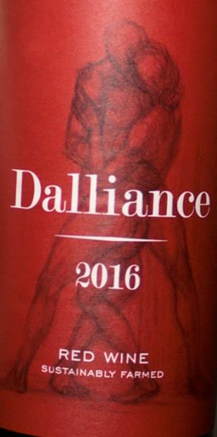 2017 Dalliance Red Wine, USA, California, North Coast, Lake County ...