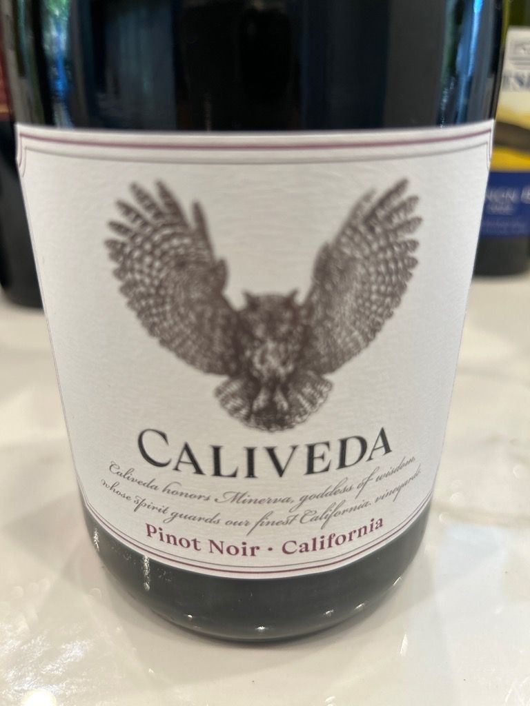 2019 Caliveda Cellars Pinot Noir, USA, California, Napa Valley ...