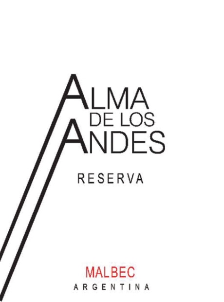 2018 Alma De Los Andes Malbec Reserva, Argentina, Mendoza - CellarTracker