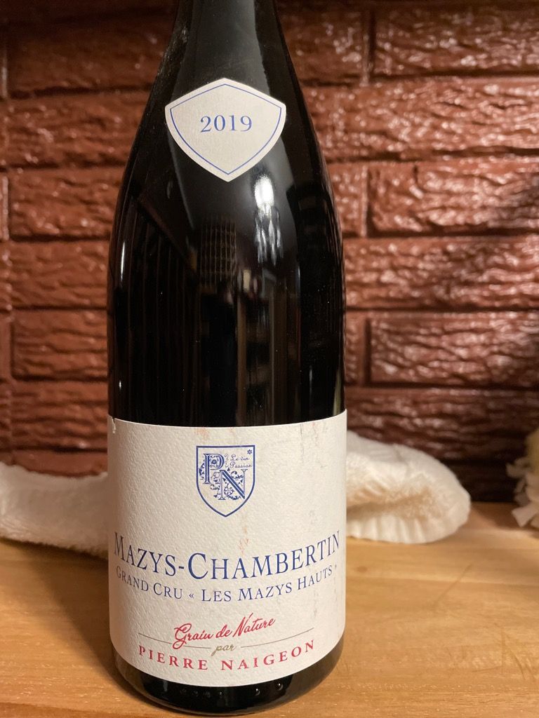 2018 Domaine Pierre Naigeon Mazis-Chambertin Les Mazys-hauts, France ...