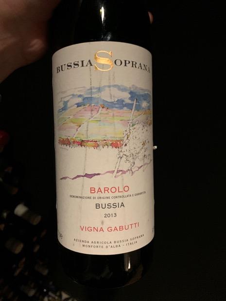 2011 Bussia Soprana Barolo Gabutti della Bussia, Italy, Piedmont ...