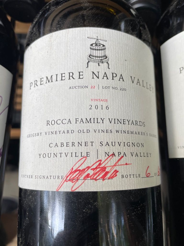 2016 Rocca Family Vineyards Cabernet Sauvignon, USA, California, Napa ...