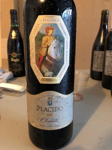 1999 Placido Merlot Count Placido S. Angelo, Siena Veneto IGT, Italy ...