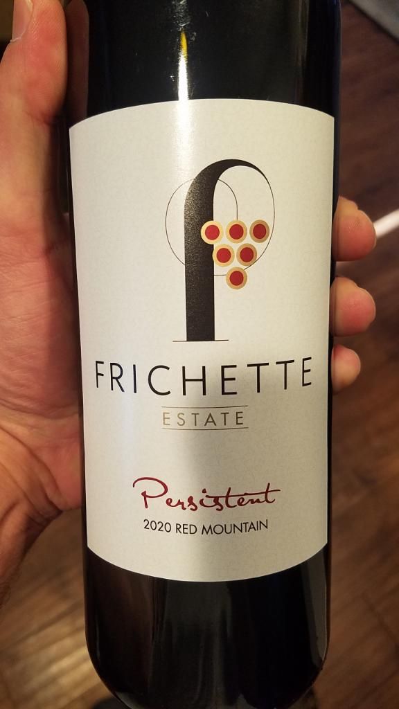 2020 Frichette Persistent, USA, Washington, Columbia Valley, Red ...
