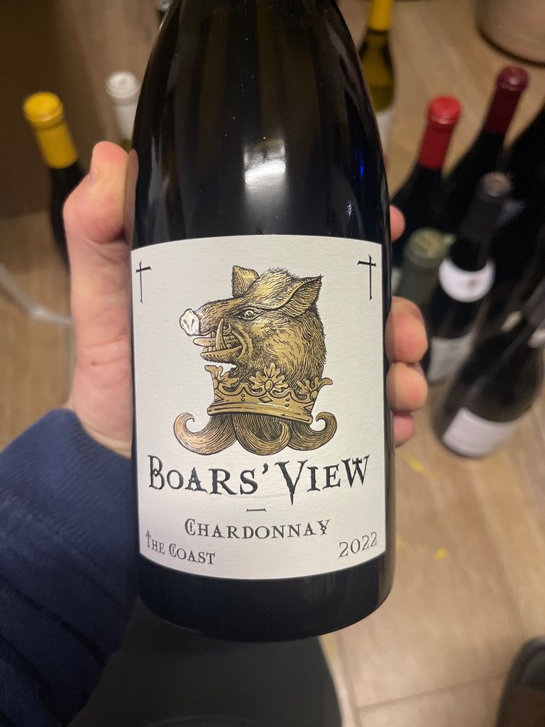 2022 Boars' View Chardonnay The Coast, USA, California, Sonoma County, Sonoma Coast - CellarTracker
