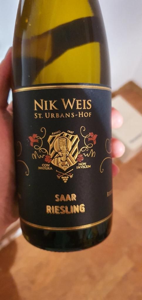 2020 Nik Weis / St. Urbans-Hof Riesling Saar, Germany, Mosel Saar Ruwer ...