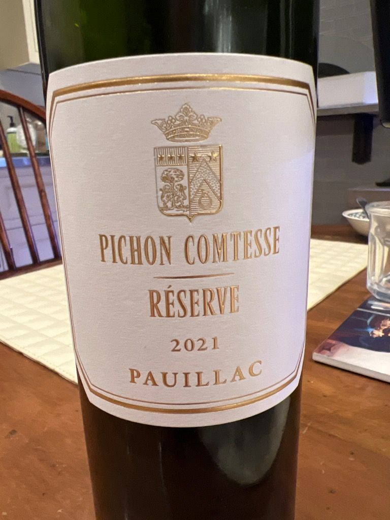 2022 Château Pichon Longueville Comtesse de Lalande Pichon Comtesse ...