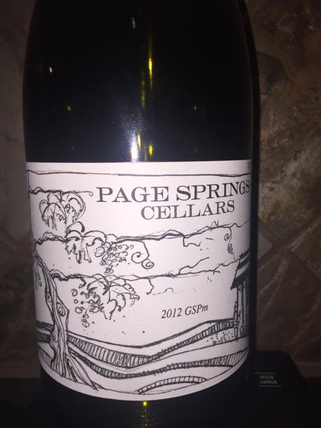 2012 Page Springs Cellars GSPm, USA, Arizona - CellarTracker