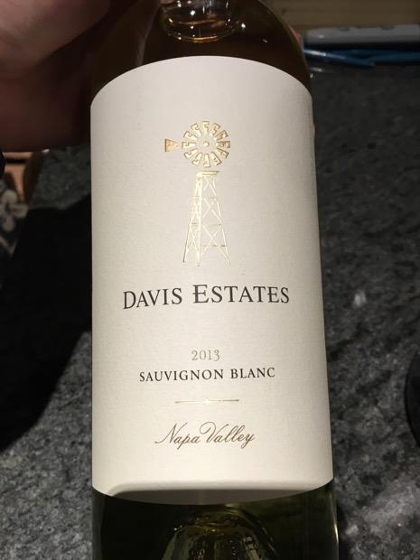 2013 Davis Estates Sauvignon Blanc Private Reserve, USA, California ...
