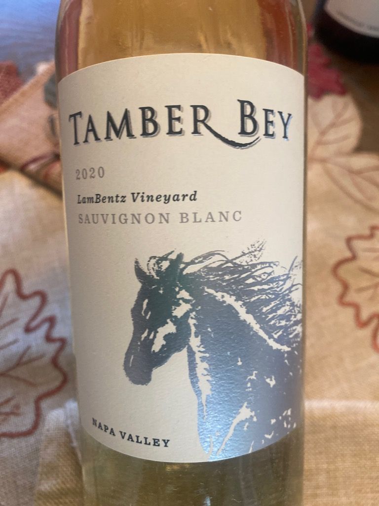 2020 Tamber Bey Sauvignon Blanc, USA, California, Napa Valley ...