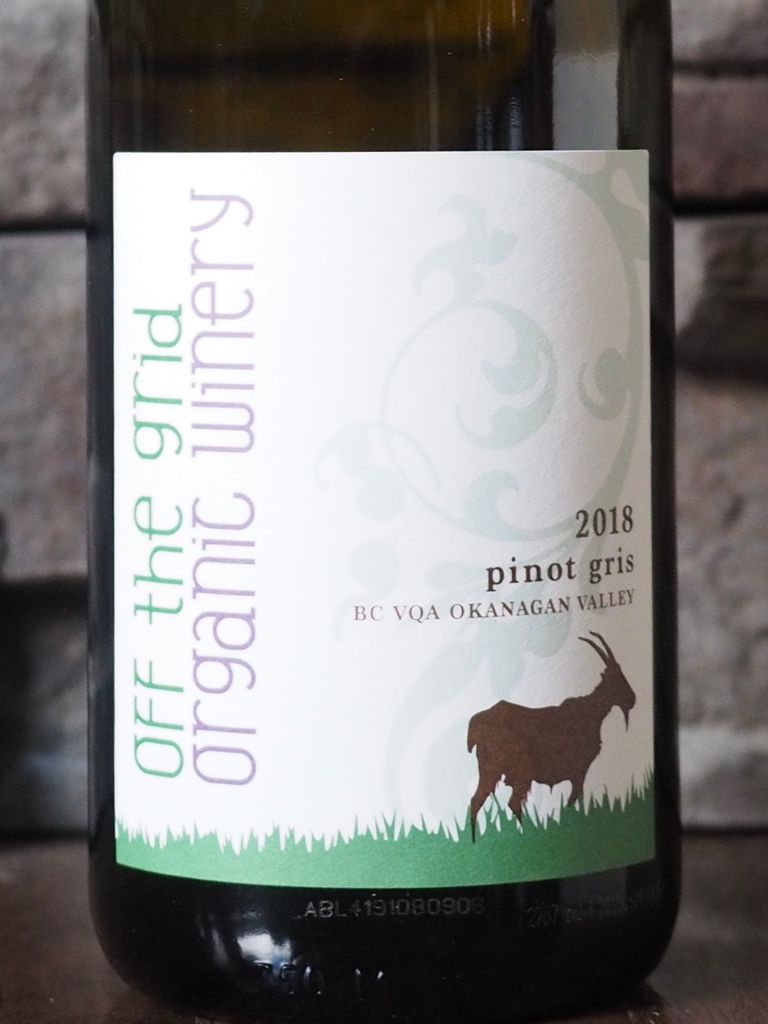 2022 Off the Grid Organic Winery Pinot Gris, Canada, British Columbia ...