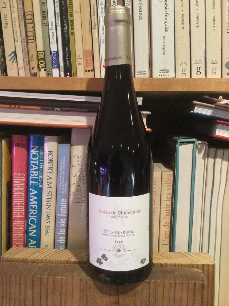 2021 Mathilde Chapoutier Côtes du Rhône sans sulfites, France, Rhône ...