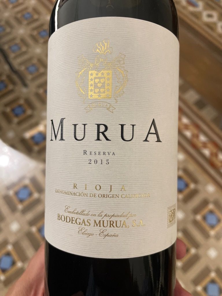 2018 Bodegas Murua Rioja Reserva, Spain, La Rioja, Rioja - CellarTracker