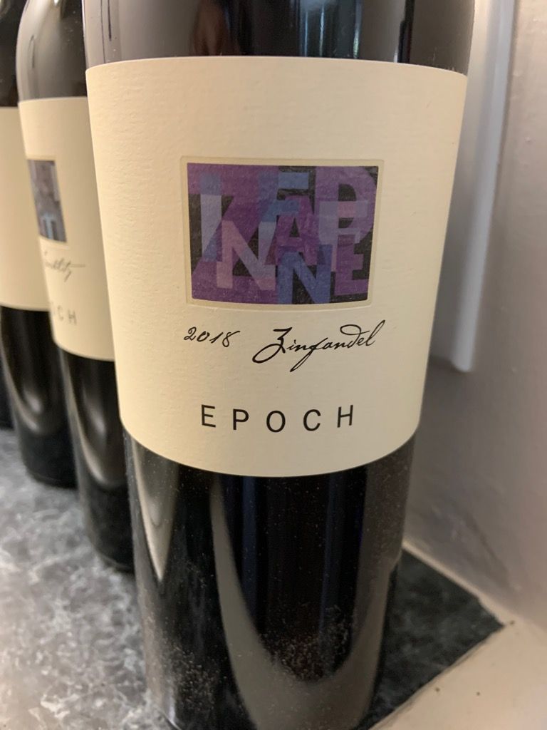 2018 Epoch Estate Wines Zinfandel Paderewski Vineyard, USA, California ...