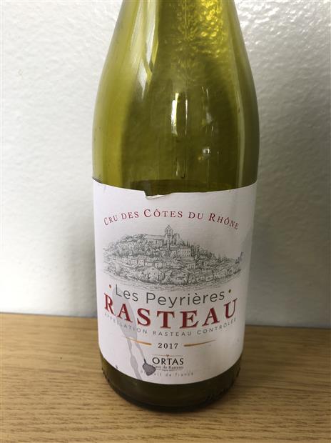 2017 Ortas / Cave de Rasteau Rasteau Les Peyrières, France, Rhône ...