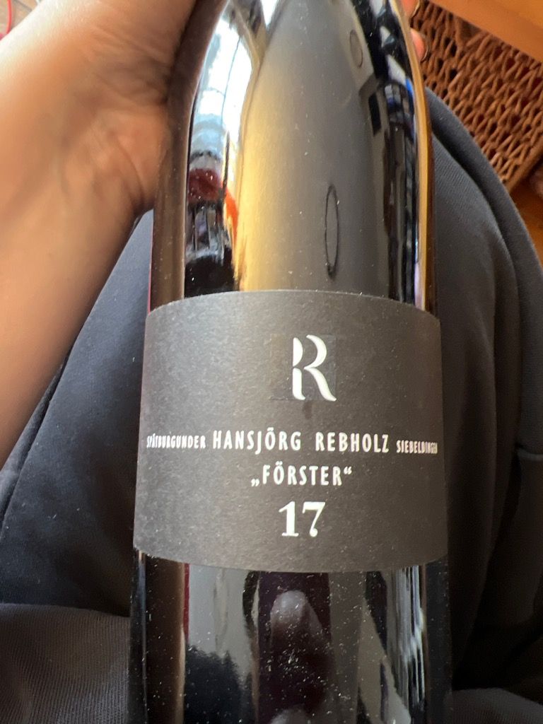 2013 Weingut Ökonomierat Rebholz Spätburgunder Siebeldinger "Förster ...