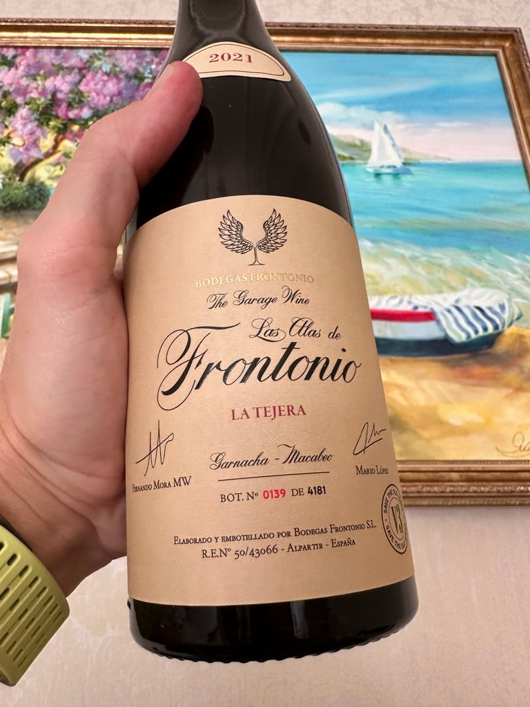 2021 Bodegas Frontonio The Garage Wine La Tejera Las Alas de Frontonio ...