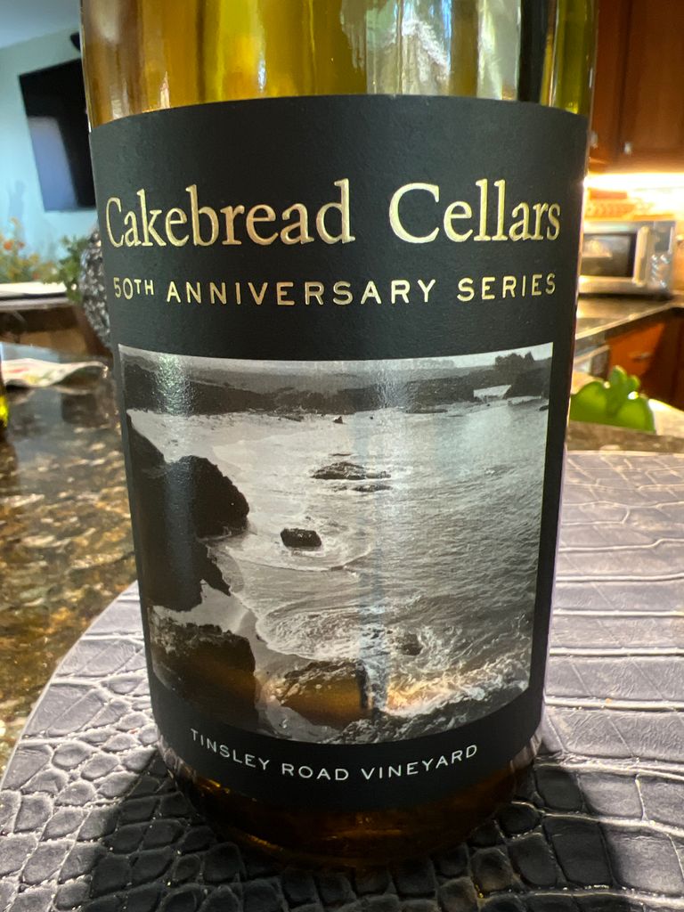 2021 Cakebread Cellars Chardonnay 50th Anniversary Series Tinsley Road ...