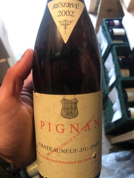 2002 Château Rayas Châteauneuf-du-Pape Pignan Reserve, France, Rhône, Southern Rhône ...