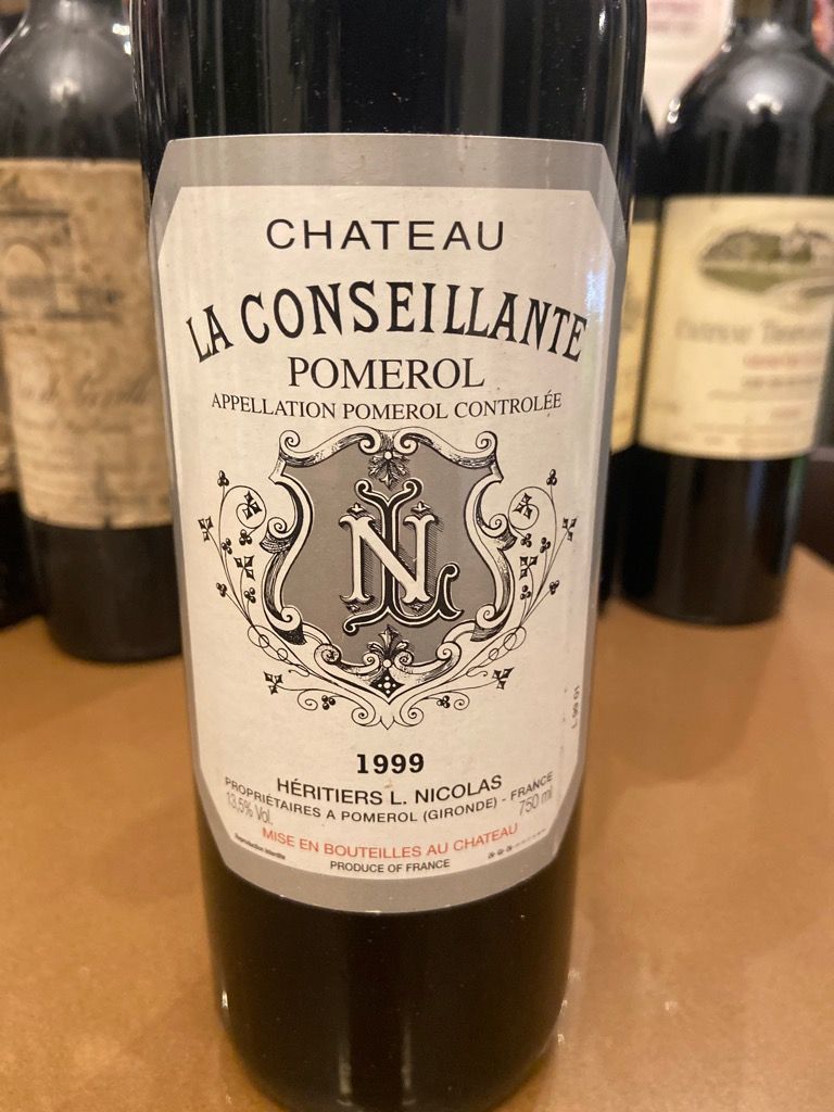 1999 Château La Conseillante, France, Bordeaux, Libournais, Pomerol - CellarTracker