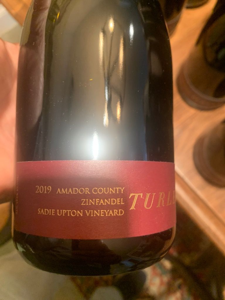 2019 Turley Zinfandel Sadie Upton, USA, California, Sierra Foothills ...