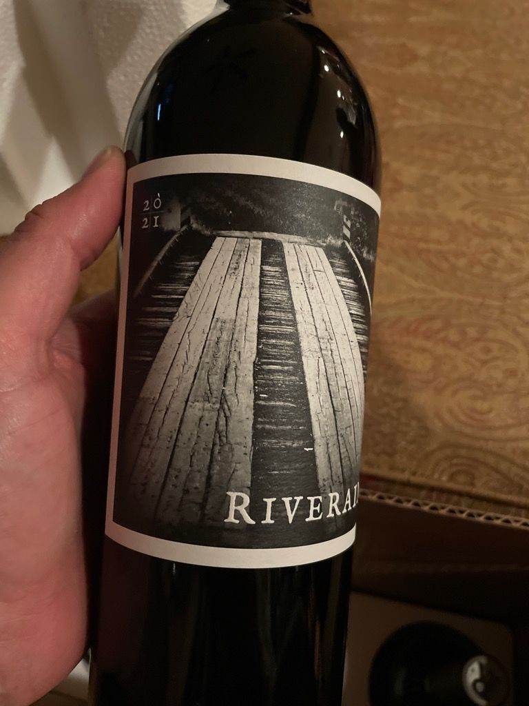 2021 Riverain Cabernet Sauvignon Tench Vineyard, USA, California, Napa ...