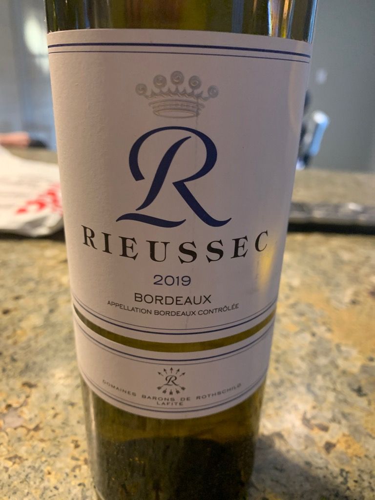 2019 Château Rieussec R, France, Bordeaux - CellarTracker