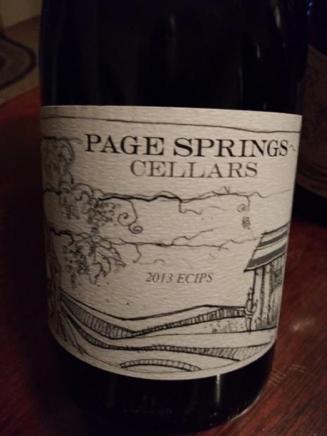 2010 Page Springs Cellars ECIPS, USA, Arizona - CellarTracker