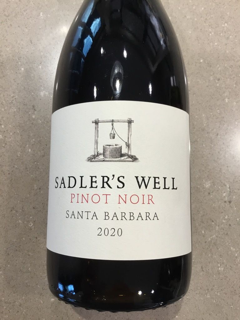2020 Sadler's Well Pinot Noir, USA, California, Central Coast, Santa ...