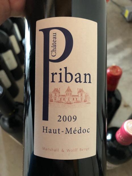 2009 Château Priban, France, Bordeaux, Médoc, Haut-Médoc - CellarTracker
