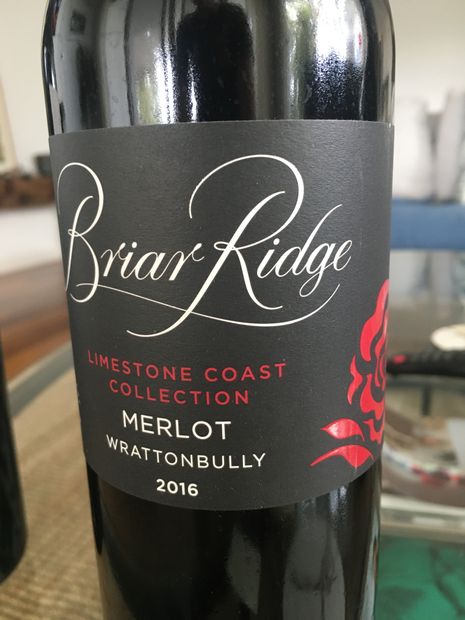 2016 Briar Ridge Vineyards Merlot Limestone Coast Collection, Australia ...