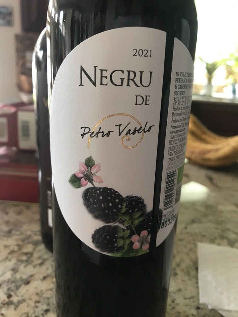 2019 Petro Vaselo Fetească Neagră WildRed, Romania, Transylvania, Viile ...